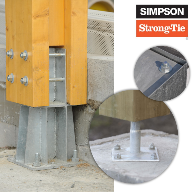 Rondelles pour utilisation extérieur de dia 18 mm pourM8 à 32 mm pour M16|Central Bois