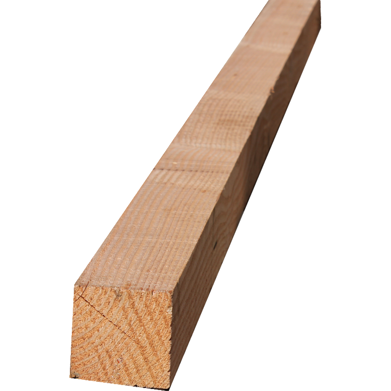 Chevron Charpente Traditionnelle 80x80mm - Douglas Brut | Central Bois