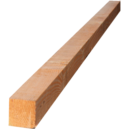 Bois de Construction - Douglas Brut - Chevron 70x70mm | Central Bois